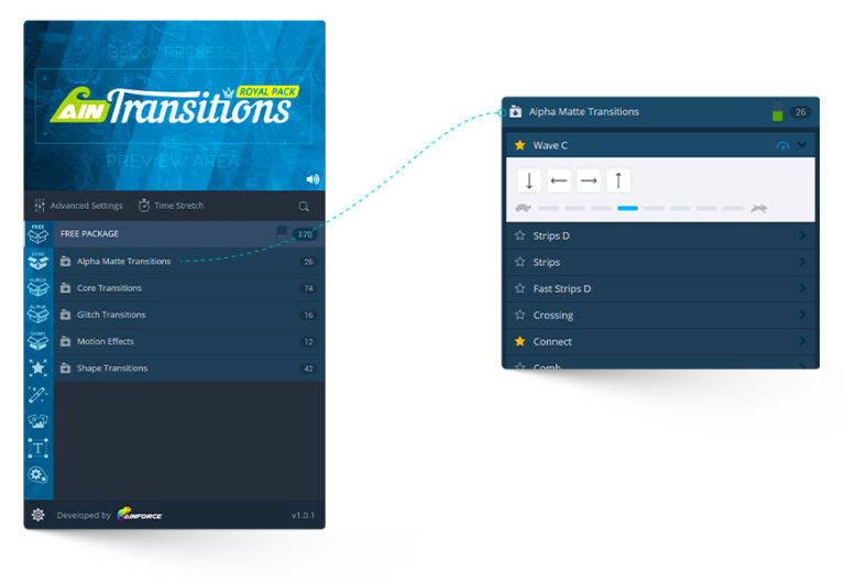 Free Transitions for After Effects and AinTransitions extenstion is now ...